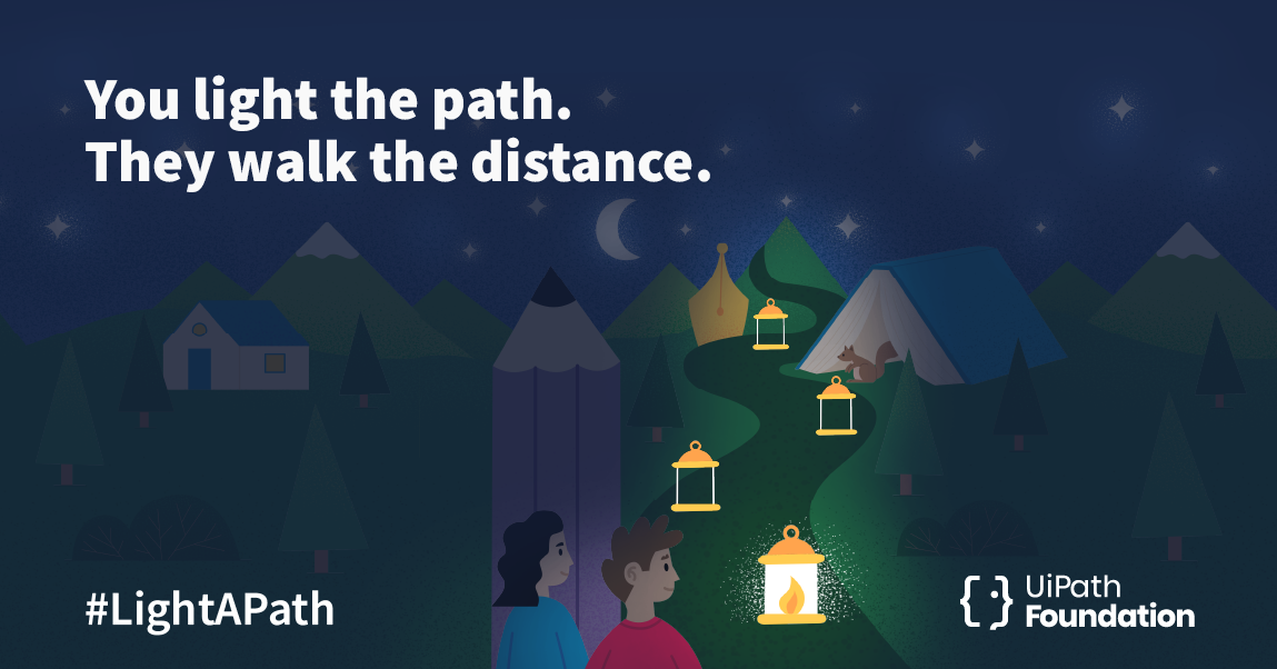 Donate and Light a Path for a Child | UiPath Foundation